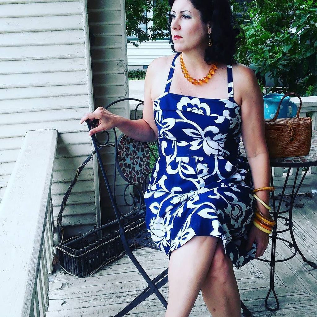 Texas tiki round outfit 2 - The Girl In The Jitterbug Dress